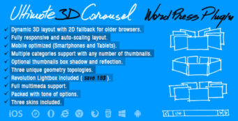 Plugin para Incluir un Impresionante Carrusel 3D para WordPress