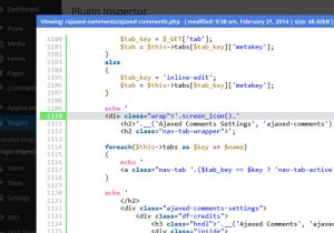 Plugin Inspector para funciones inseguras y obsoletas en WordPress