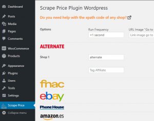 🕷️ Plugin Scrape Comparativa de Precios para WordPress